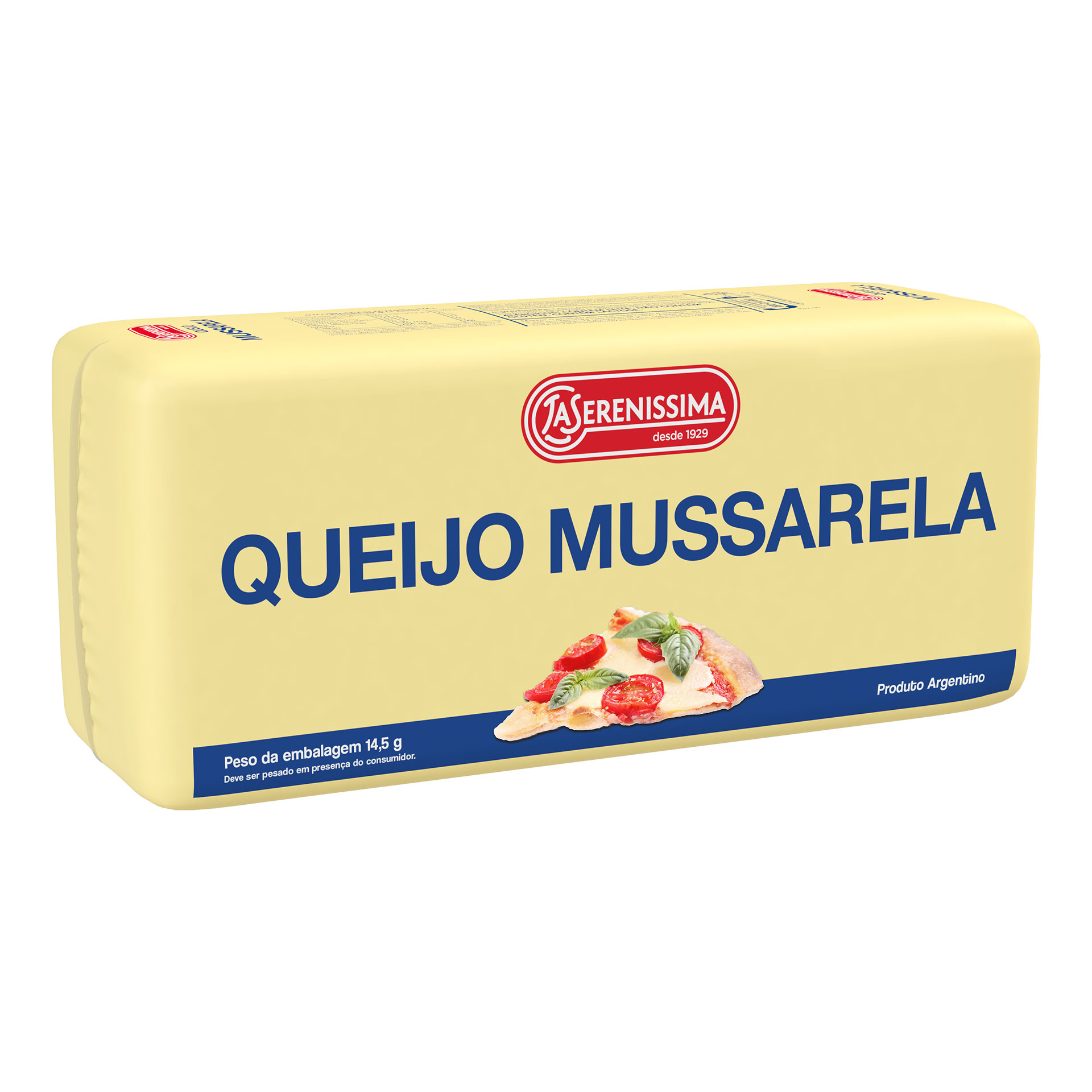 Queijo Mussarela Peça - La Serenissima Queijo Mussarela Peça - La Serenissima